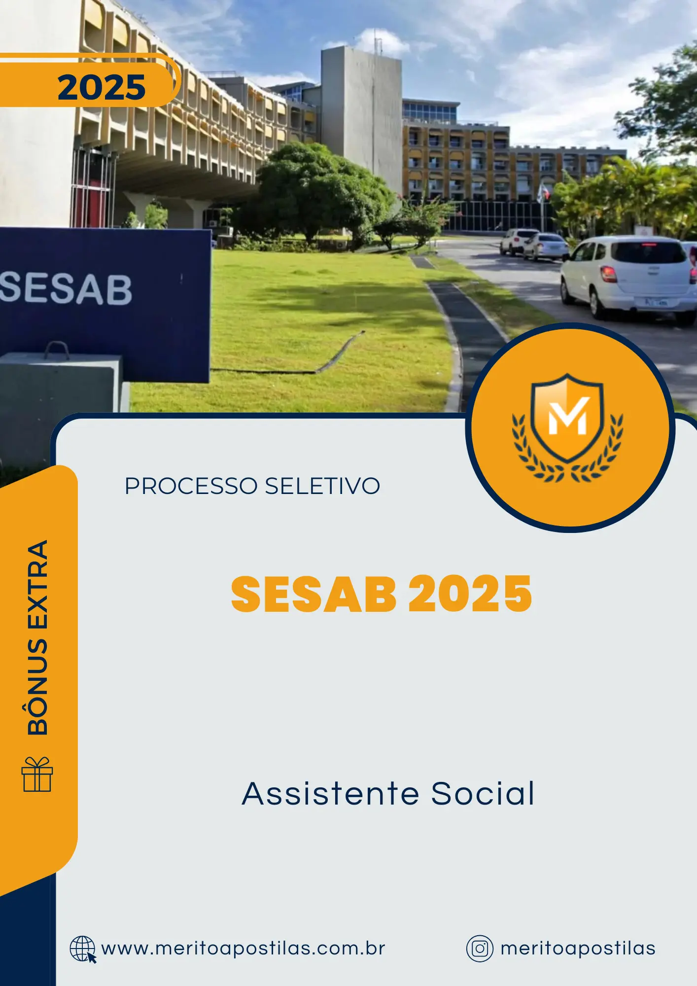 Apostila Assistente Social Processo Seletivo SESAB 2025 - Mérito ...