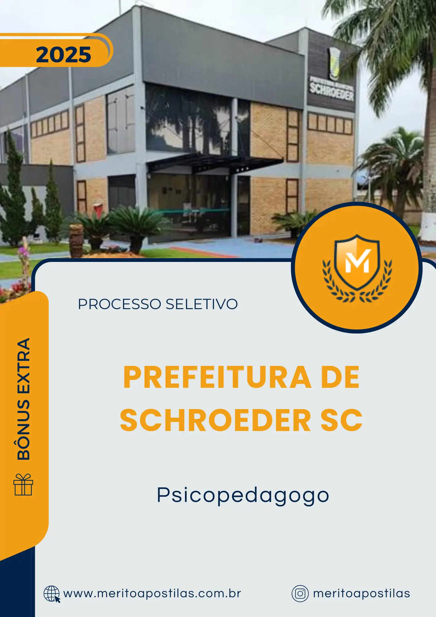 Apostila Psicopedagogo Prefeitura de Schroeder SC 2025 - Mérito ...