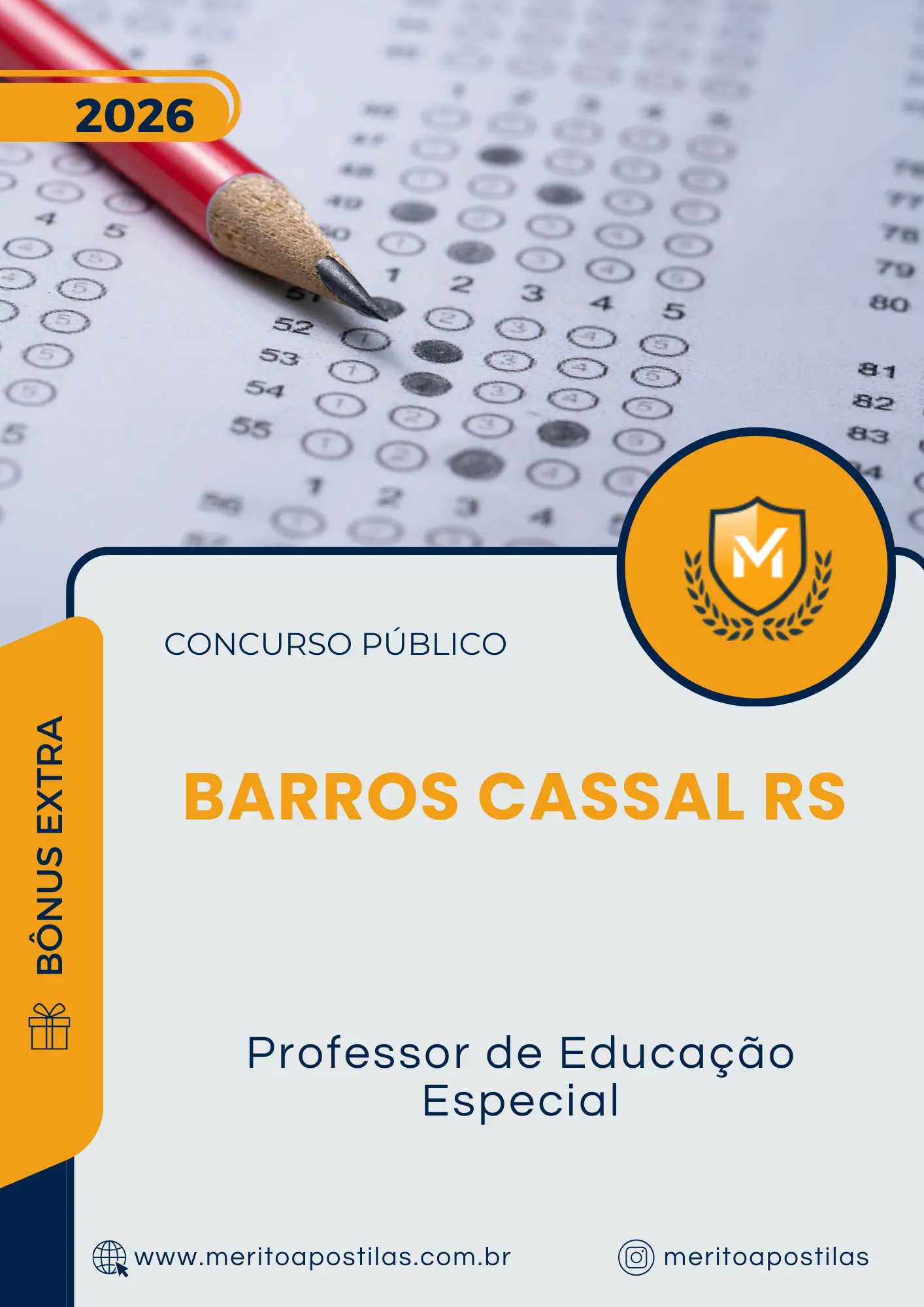 Apostila Professor de Educação Especial Prefeitura de Barros Cassal RS ...